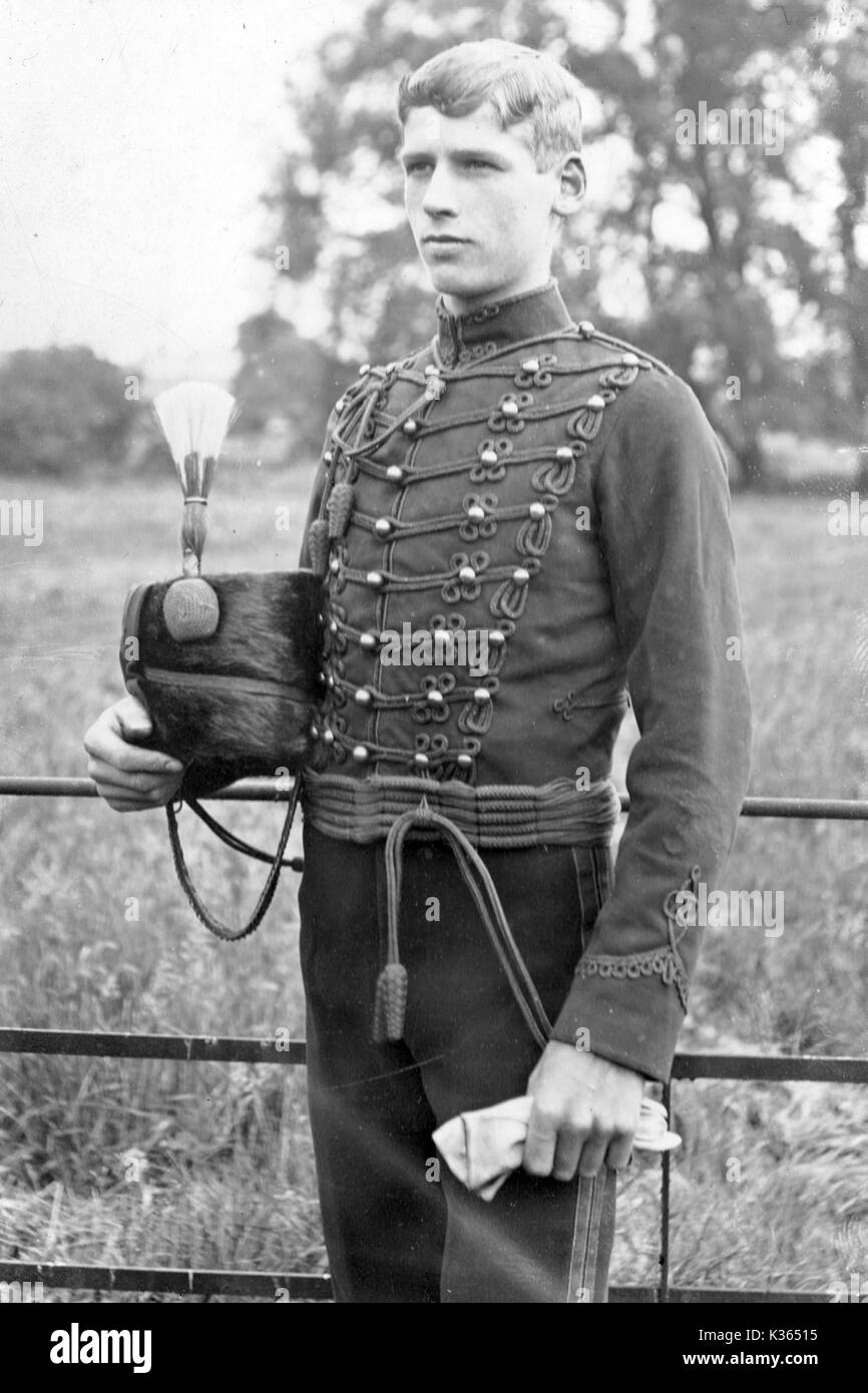 Nottinghamshire Yeomanry trooper cavalry Stock Photo - Alamy