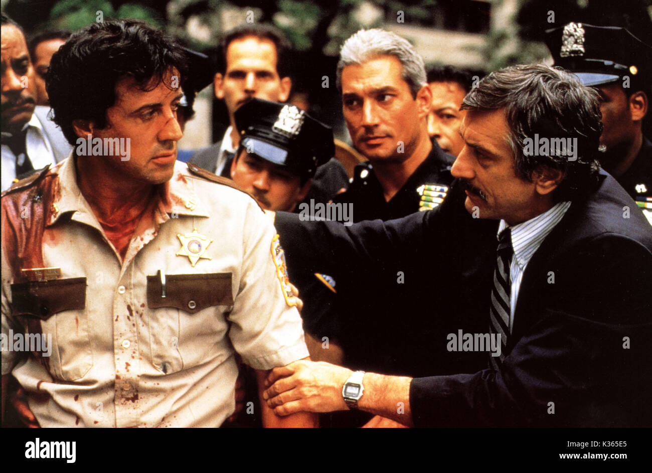 COPLAND SYLVESTER STALLONE, ROBERT DE NIRO Date: 1997 Stock Photo - Alamy