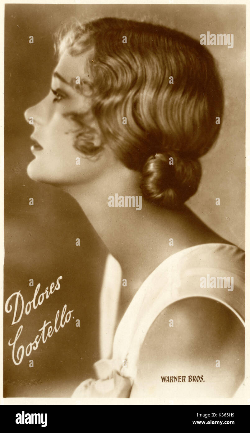 DOLORES COSTELLO ACTRESS aka DOLORES COSTELLO BARRYMORE Wife of actor ...