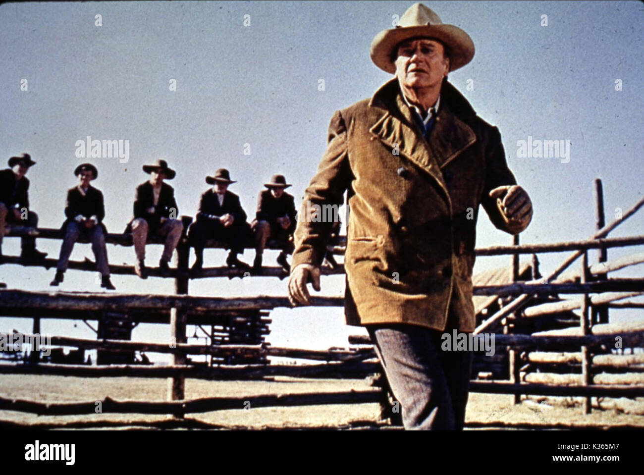 THE COWBOYS JOHN WAYNE Date: 1972 Stock Photo - Alamy