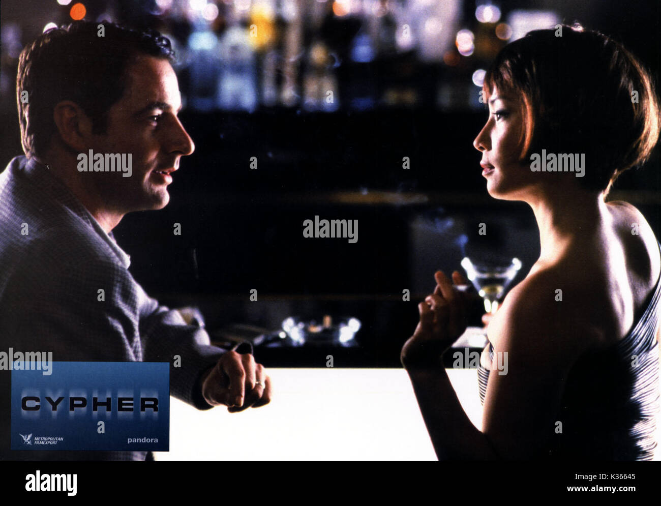 CYPHER JEREMY NORTHAM LUCY LUI A PANDORA FILM Date: 2002 Stock Photo ...