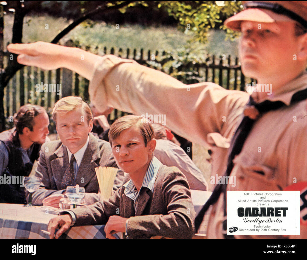 CABARET HELMUT GRIEM, MICHAEL YORK Date: 1972 Stock Photo - Alamy