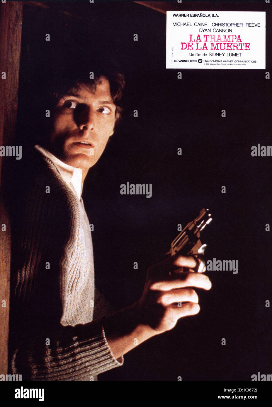 DEATHTRAP CHRISTOPHER REEVE A WARNER BROS. FILM Date: 1982 Stock Photo ...