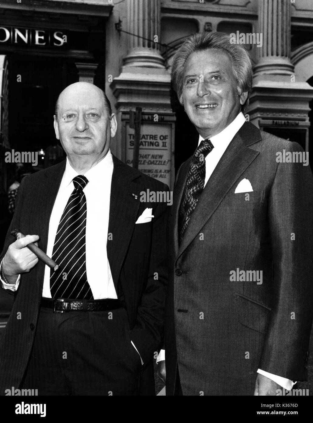 LEW GRADE; BERNARD DELFONT Stock Photo - Alamy
