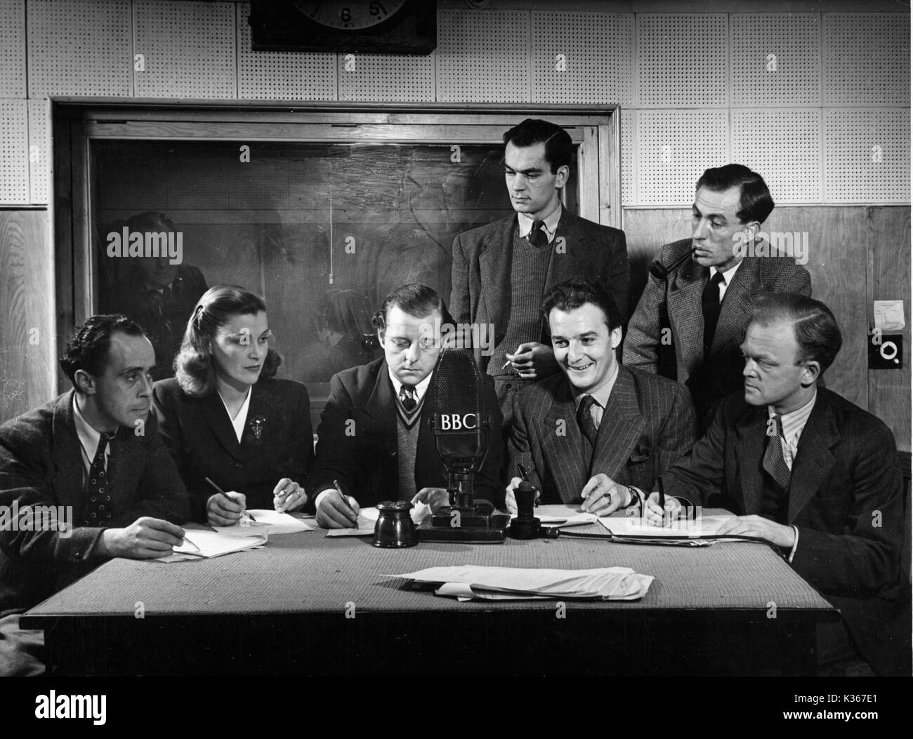 DICK BARTON L-R, MICHAEL PEAKE, LORNA DERMOTT, JOHN SHARPE, ALAN ...