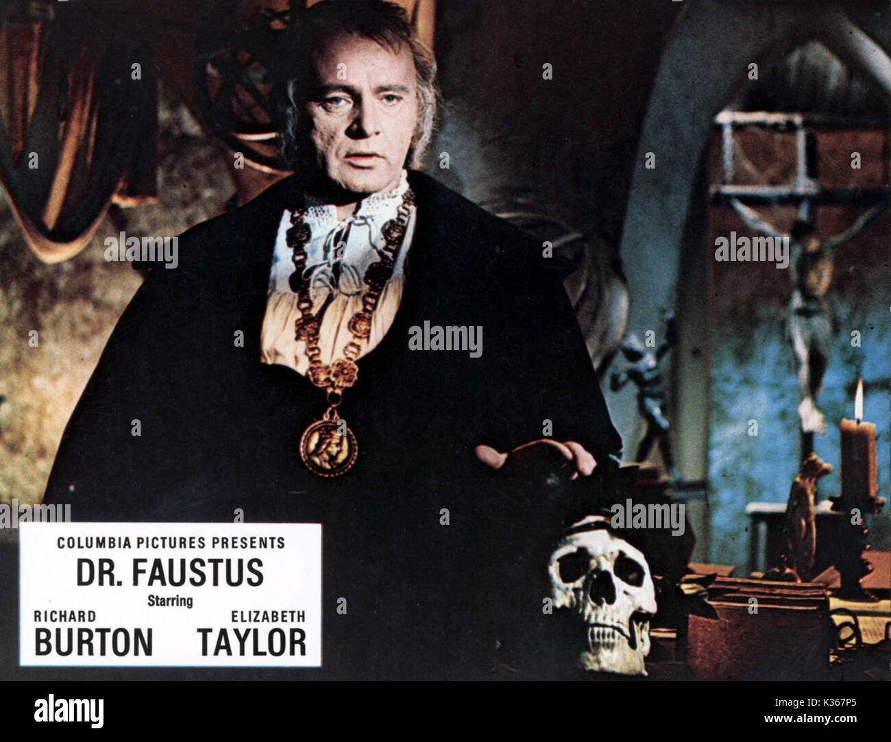 DOCTOR FAUSTUS Richard Burton as Doctor Faustus Date: 1967 Stock Photo ...