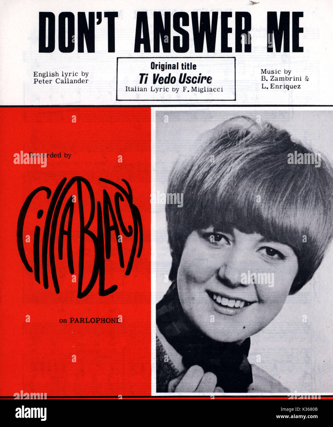 Songsheet hi-res stock photography and images - Alamy