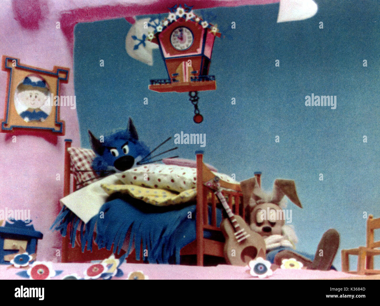 DOUGAL AND THE BLUE CAT BLUE CAT AND DYLAN Date: 1971 Stock Photo - Alamy