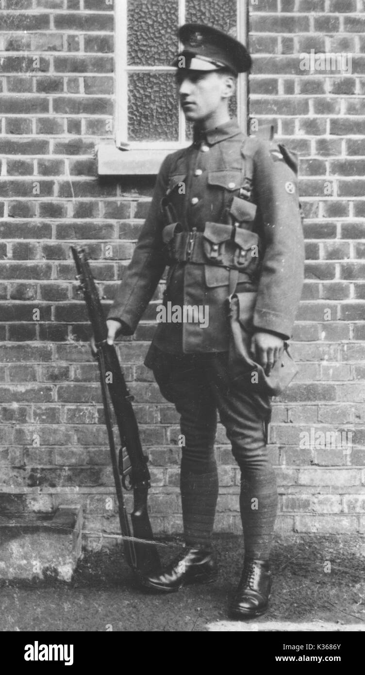 RAF AIrman inter war Stock Photo - Alamy