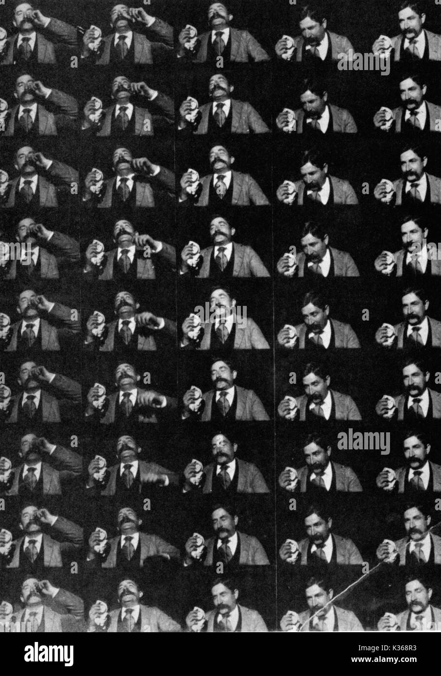 THE RECORD OF A SNEEZE THE FIRST MOTION PICTURE COPYRIGHTED 1894 FRED ...