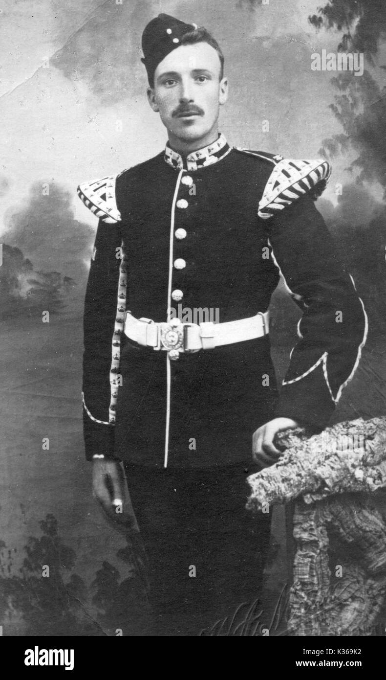 british army bandsman ww1 Stock Photo - Alamy