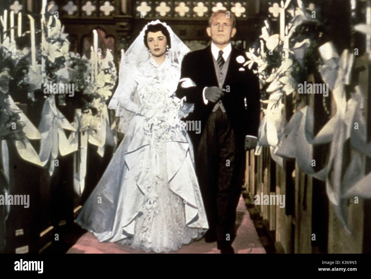 FATHER OF THE BRIDE ELIZABETH TAYLOR, SPENCER TRACY Date: 1950 Stock ...