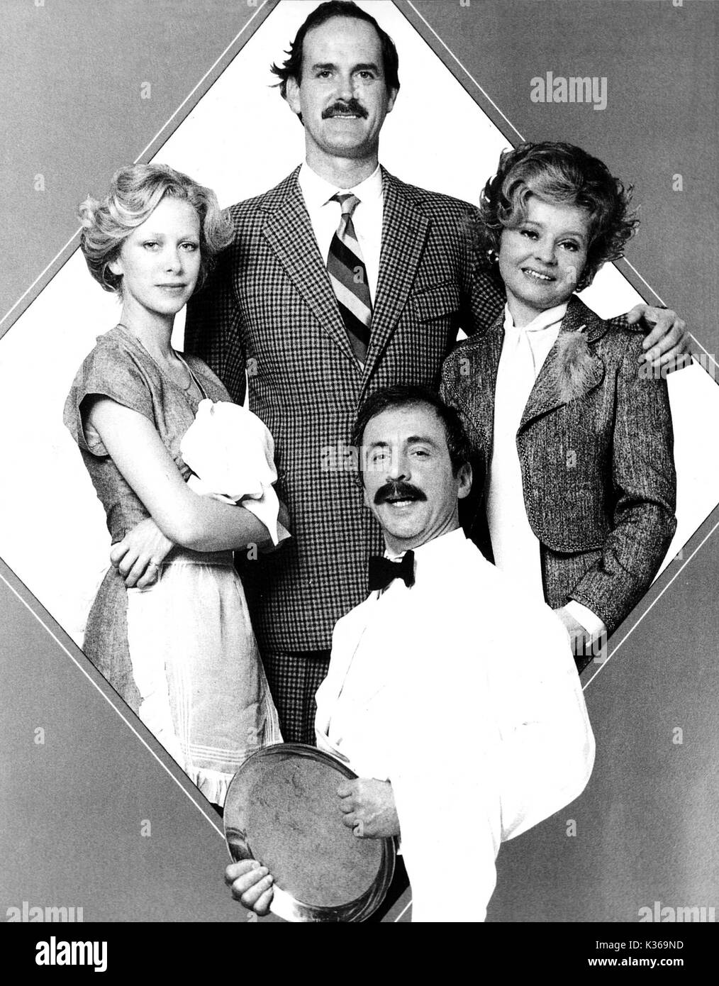 Fawlty towers tv 1975 connie booth Black and White Stock Photos ...