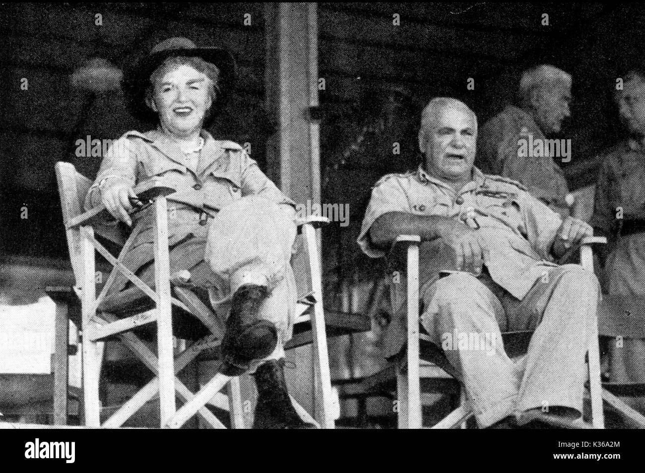 GRACIE FIELDS, GENERAL BLAMEY Stock Photo - Alamy