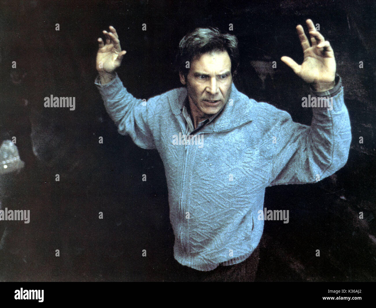 THE FUGITIVE HARRISON FORD A WARNER BROS FILM Date: 1993 Stock Photo ...