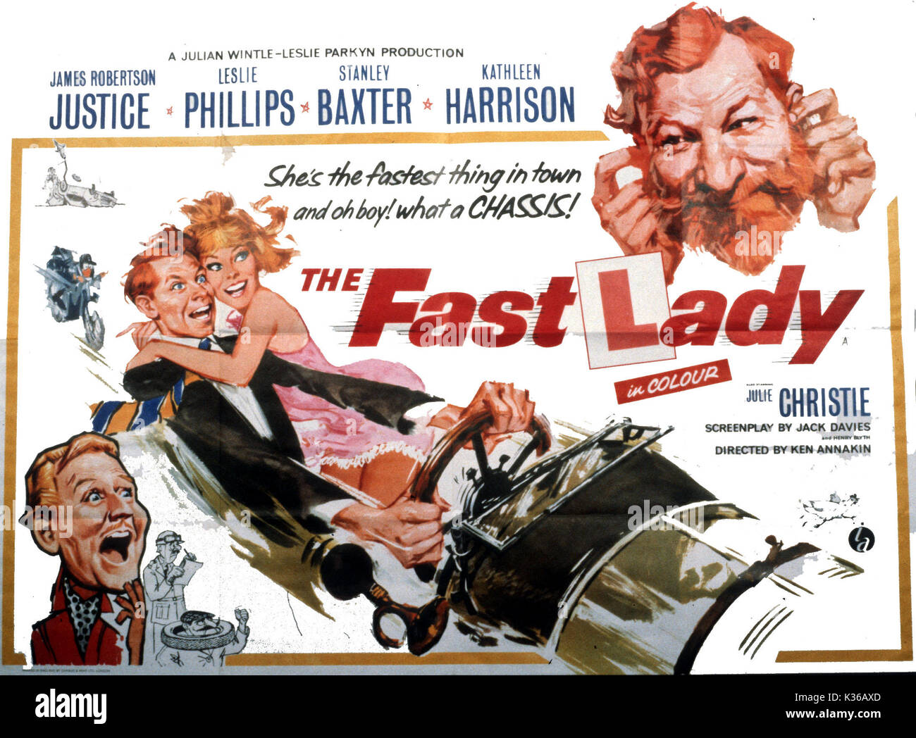 THE FAST LADY POSTER FROM THE RONALD GRANT ARCHIVE THE FAST LADY POSTER ...