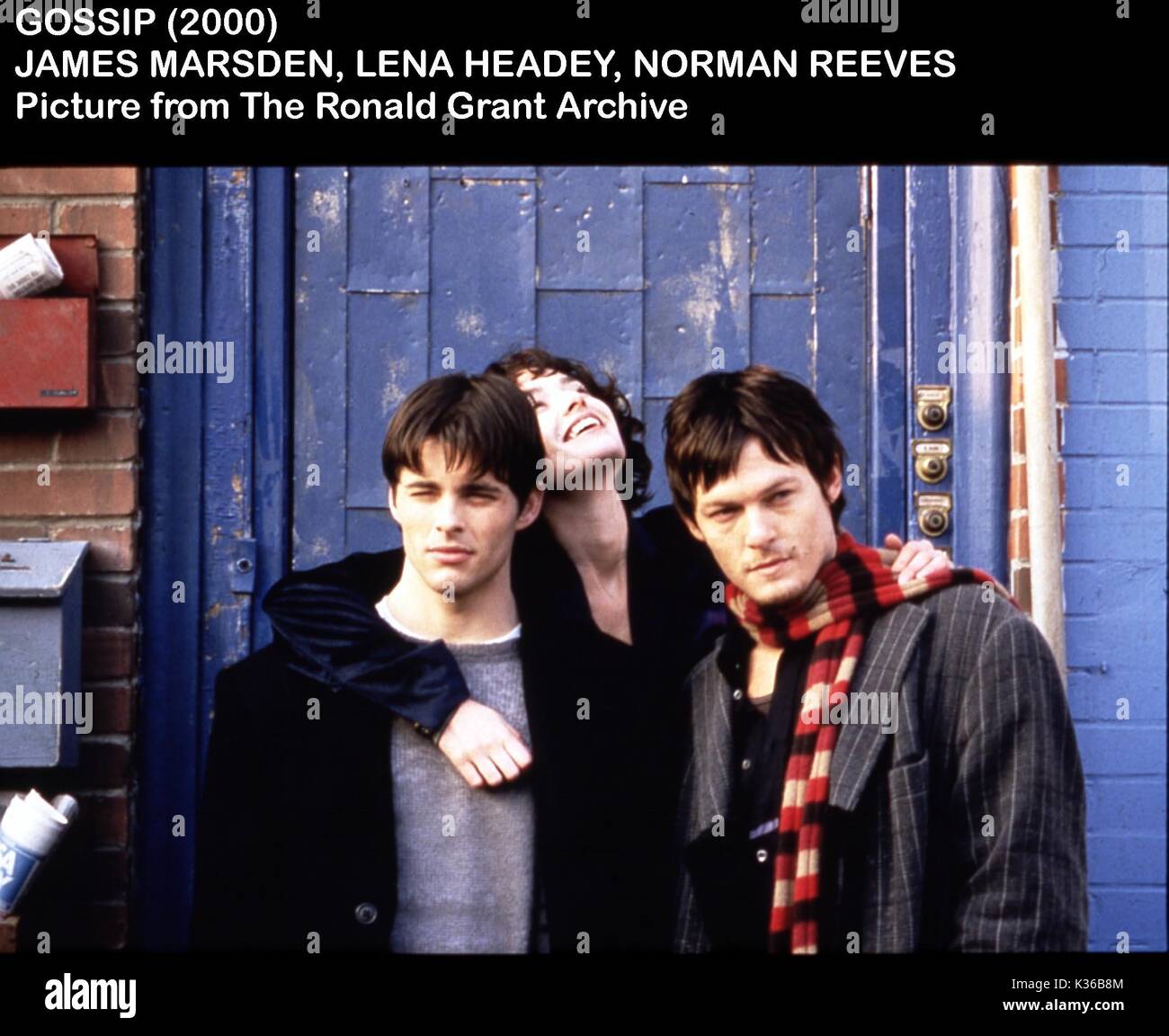 GOSSIP LENA HEADEY, JAMES MARSDEN, NORMAN REEVES Date: 2000 Stock Photo ...