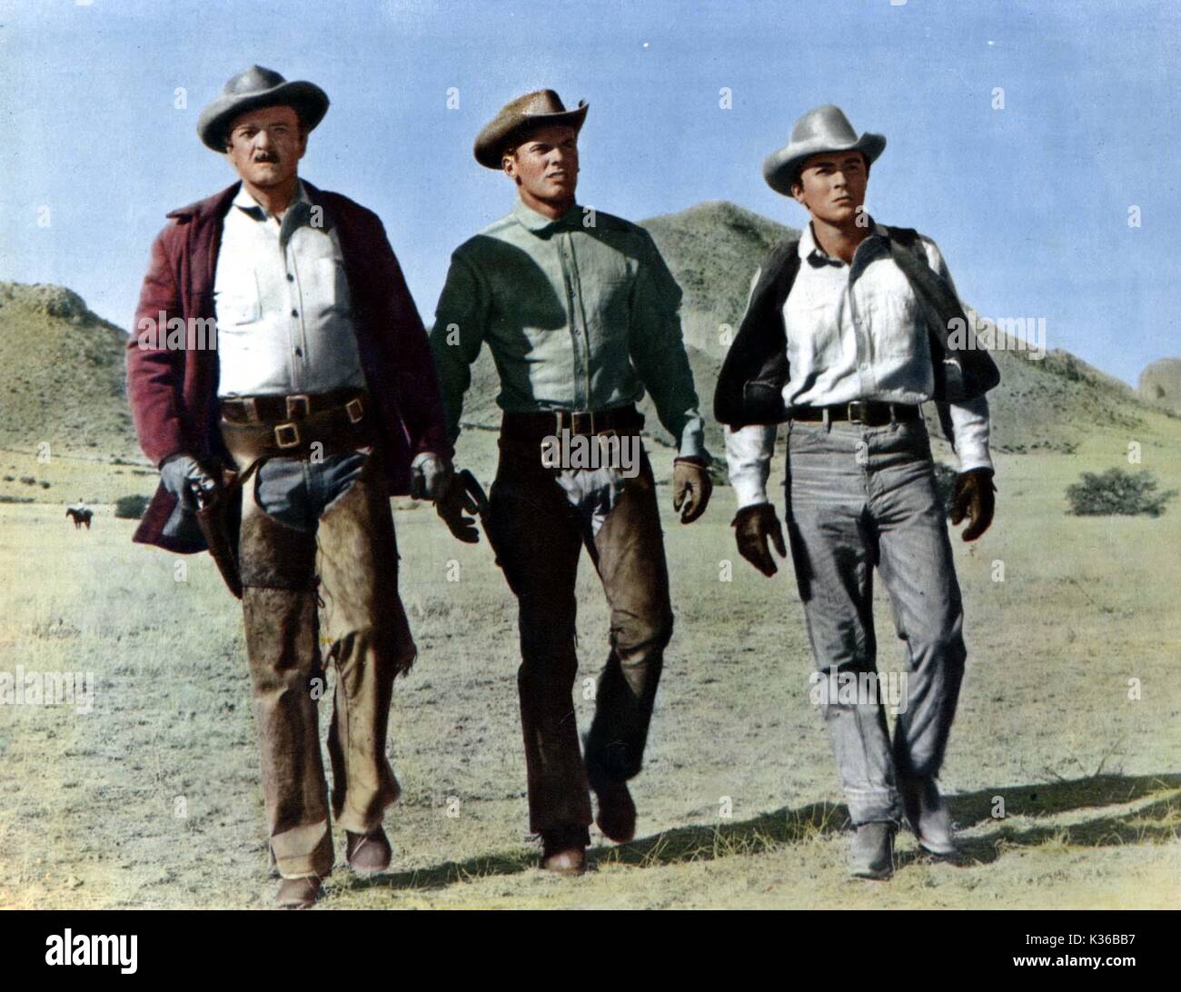 GUNMAN'S WALK (US 1958)c VAN HEFLIN, RAB HUNTER, JAMES DARREN Date ...