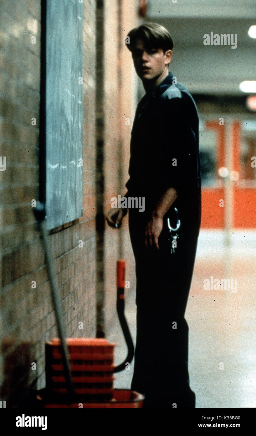 GOOD WILL HUNTING MATT DAMON Stock Photo - Alamy