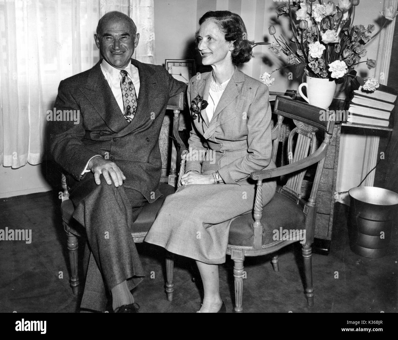 SAM AND FRANCES GOLDWYN Stock Photo - Alamy