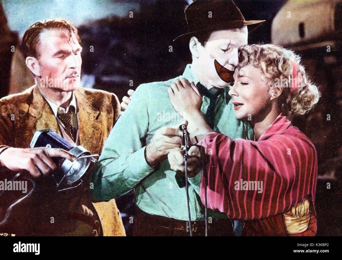THE GREATEST SHOW ON EARTH HENRY WILCOXON, JAMES STEWART AND BETTY ...