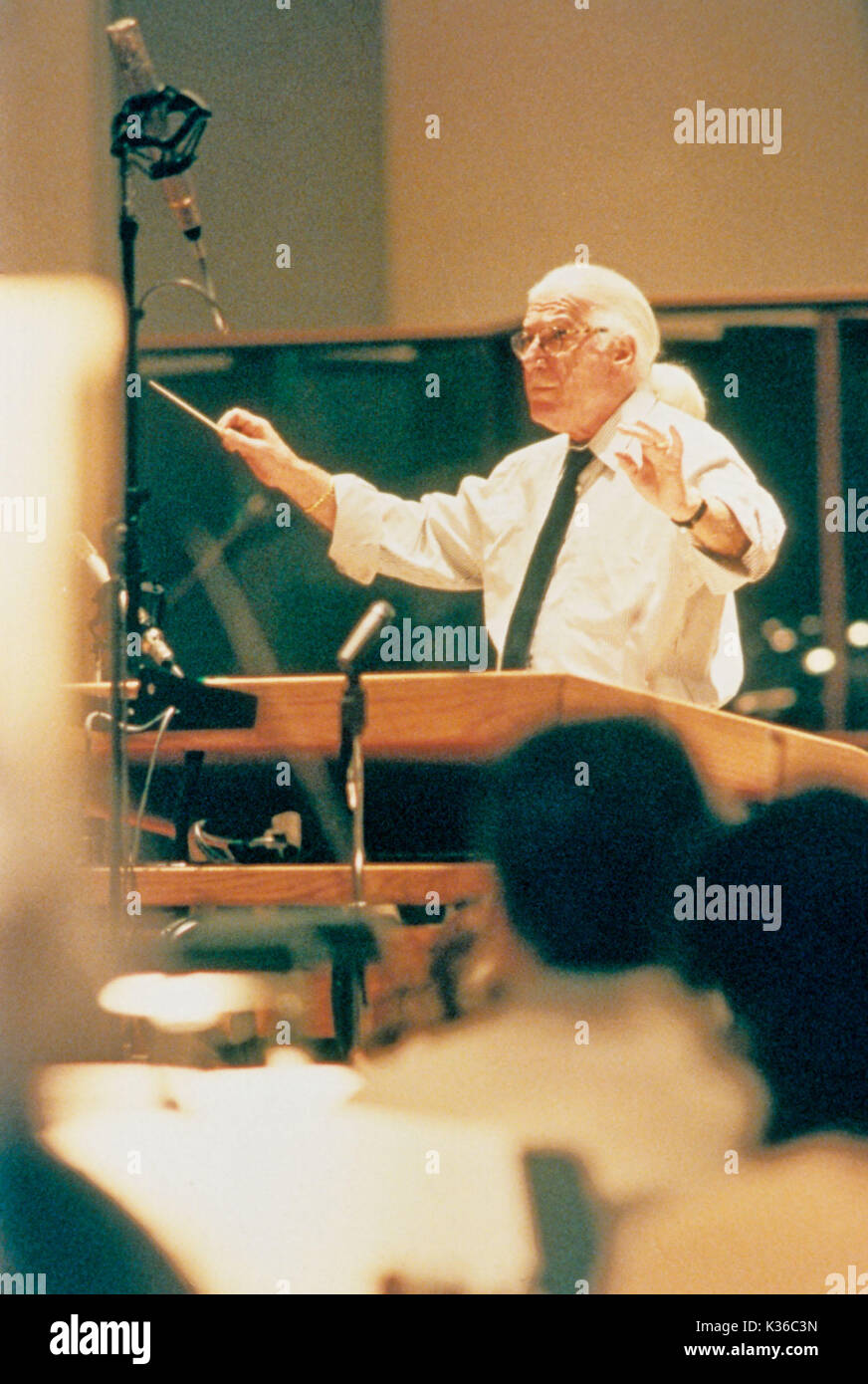 COMPOSER JERRY GOLDSMITH PHOTOGRAPH BY KEITH SAUNDERS FROM THE RONALD ...