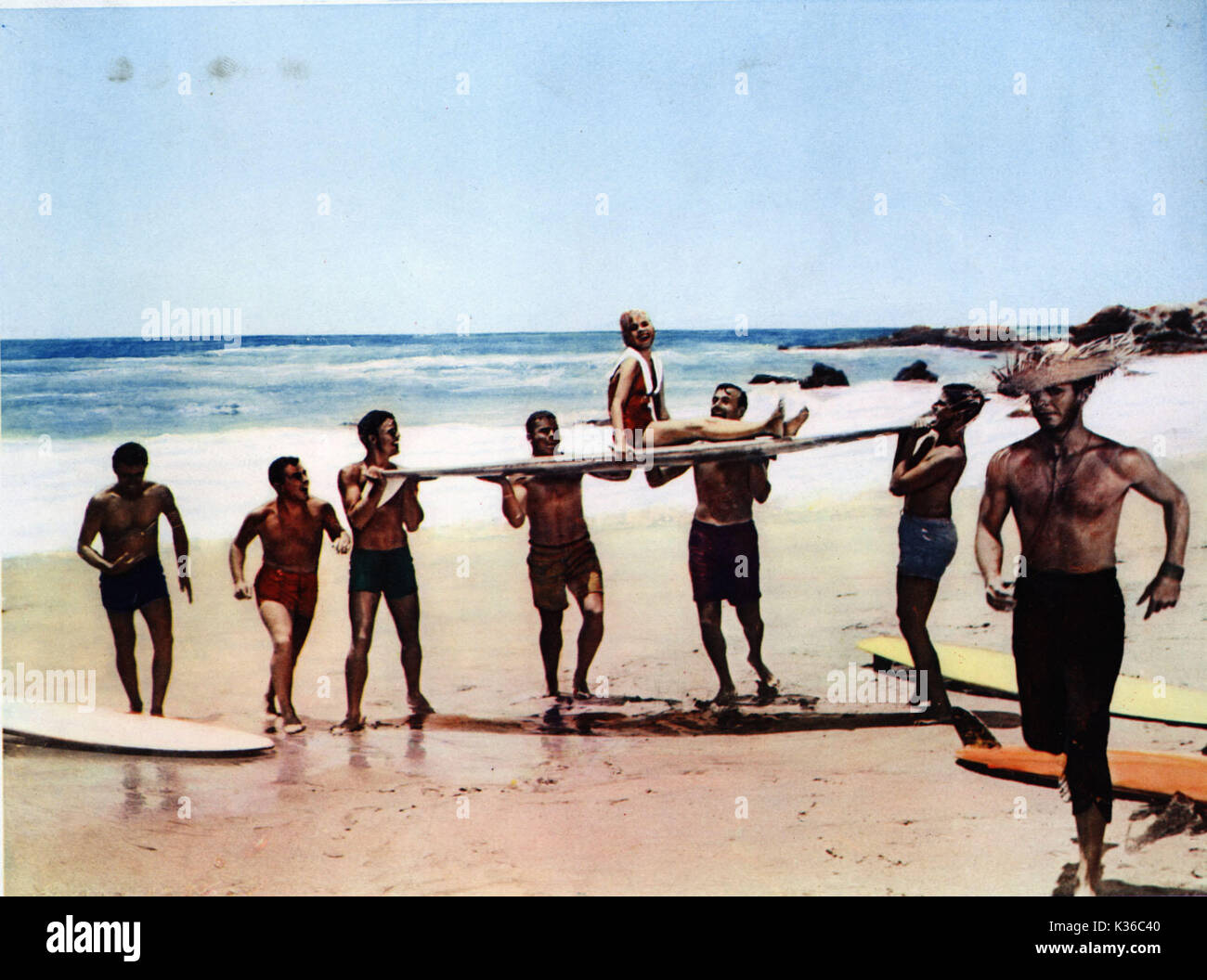 Gidget Sandra Dee Surfing