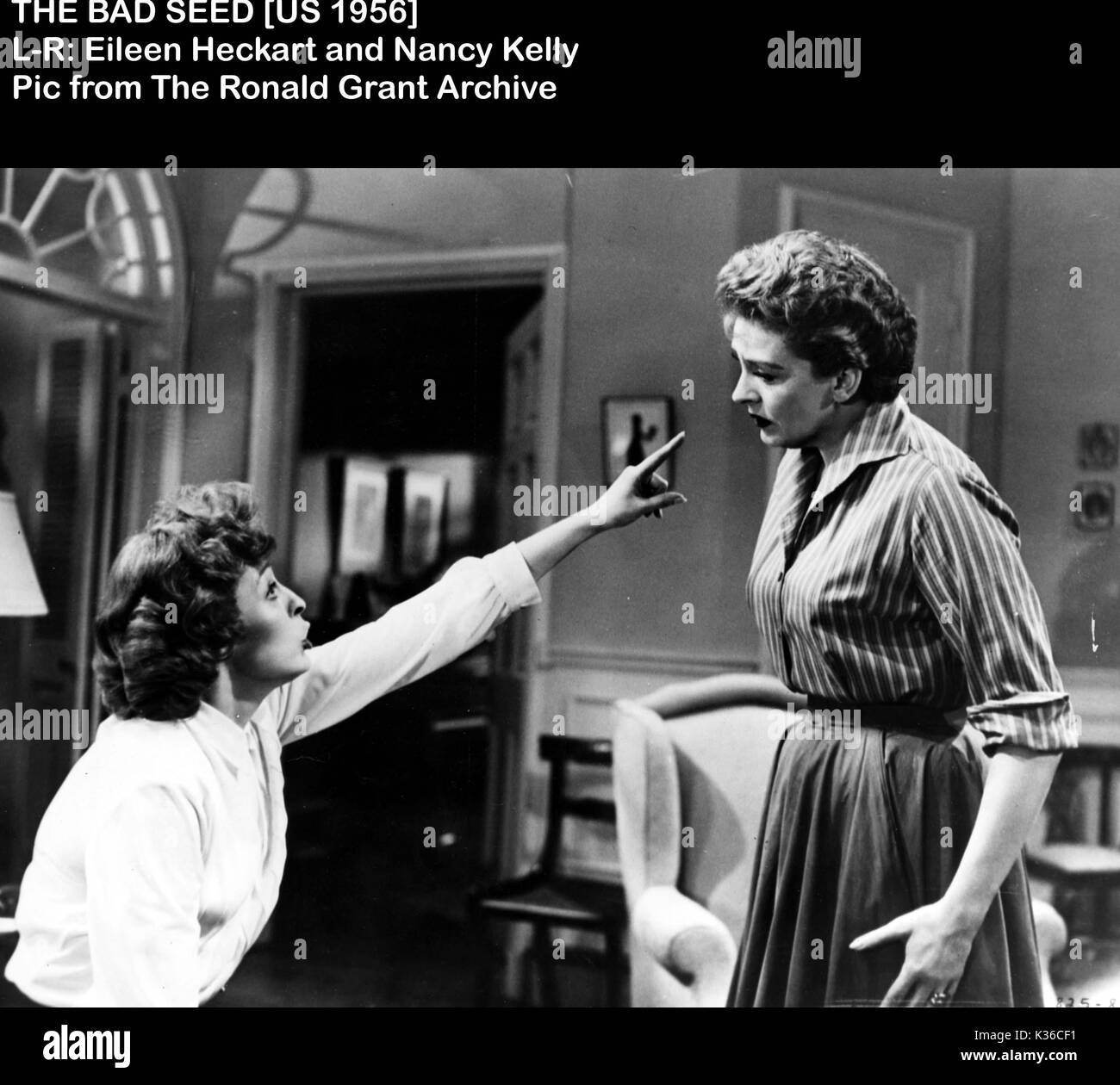 THE BAD SEED L-R, EILEEN HECKART, NANCY KELLY Stock Photo - Alamy