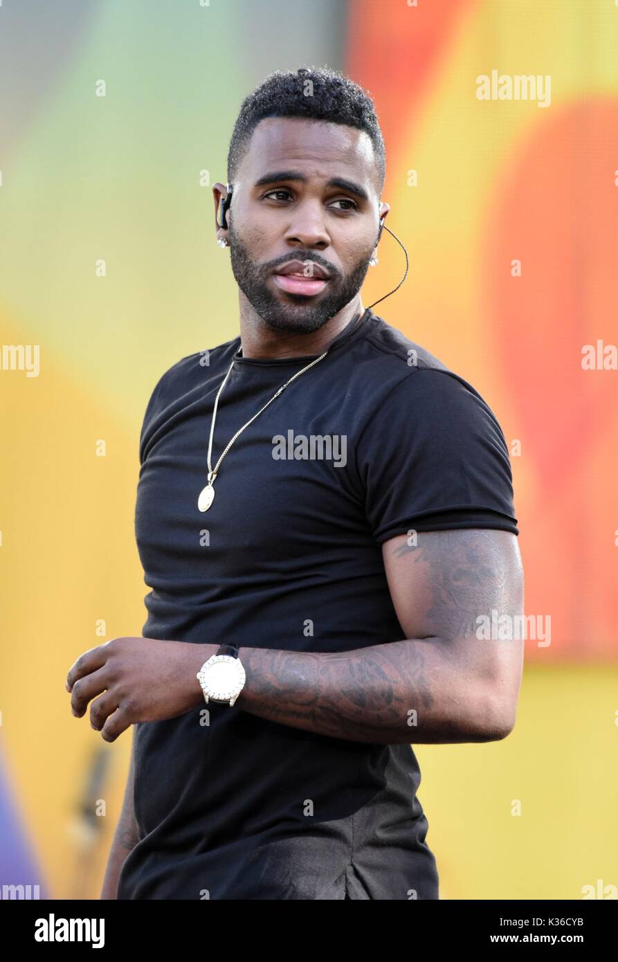 New York, NY, USA. 1st Sep, 2017. Jason Derulo on stage for Good ...