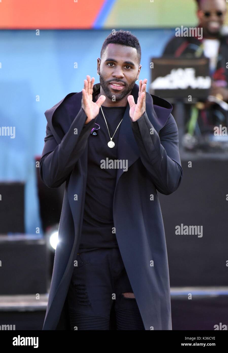New York, NY, USA. 1st Sep, 2017. Jason Derulo on stage for Good ...