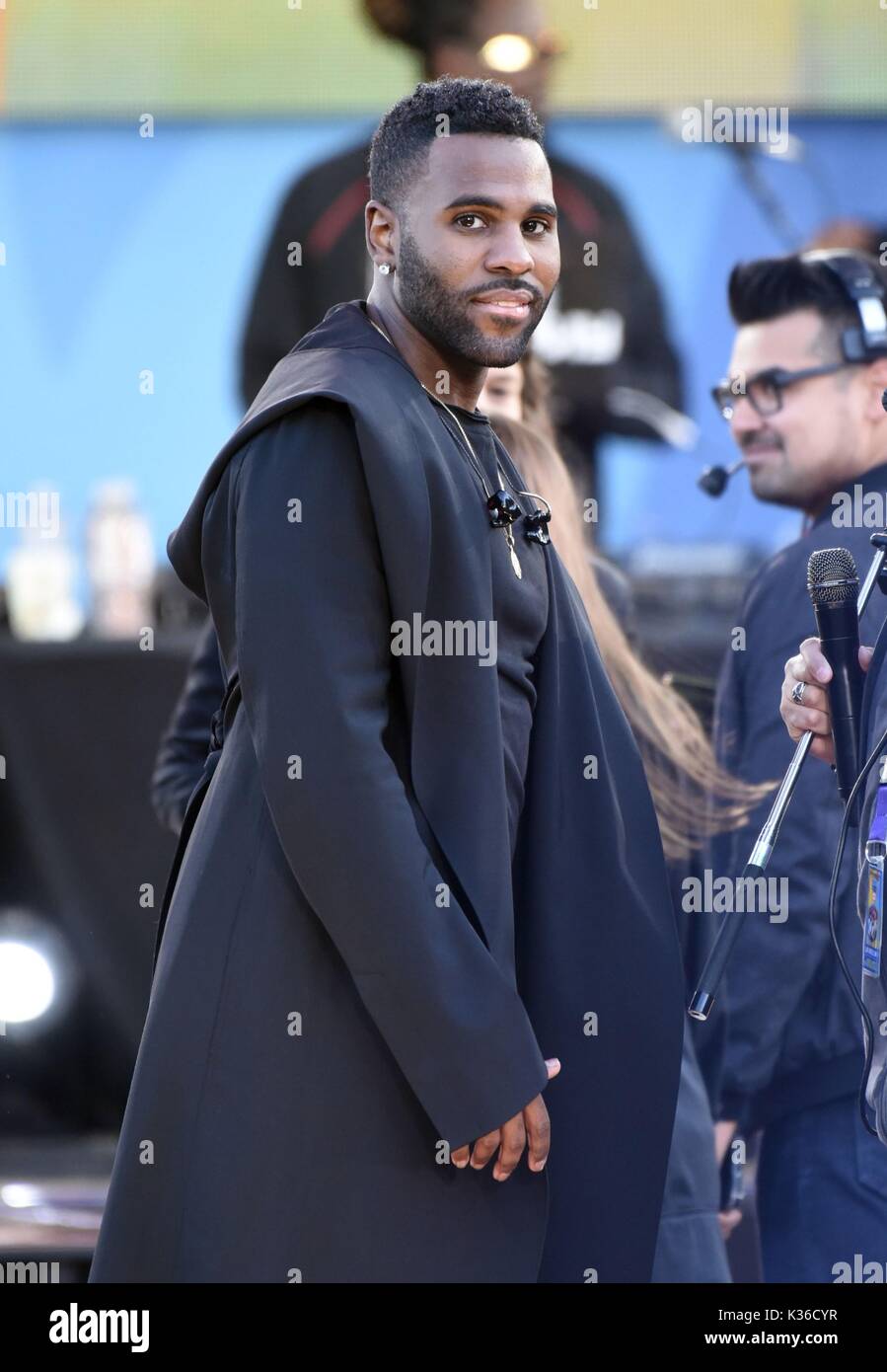 New York, NY, USA. 1st Sep, 2017. Jason Derulo on stage for Good ...