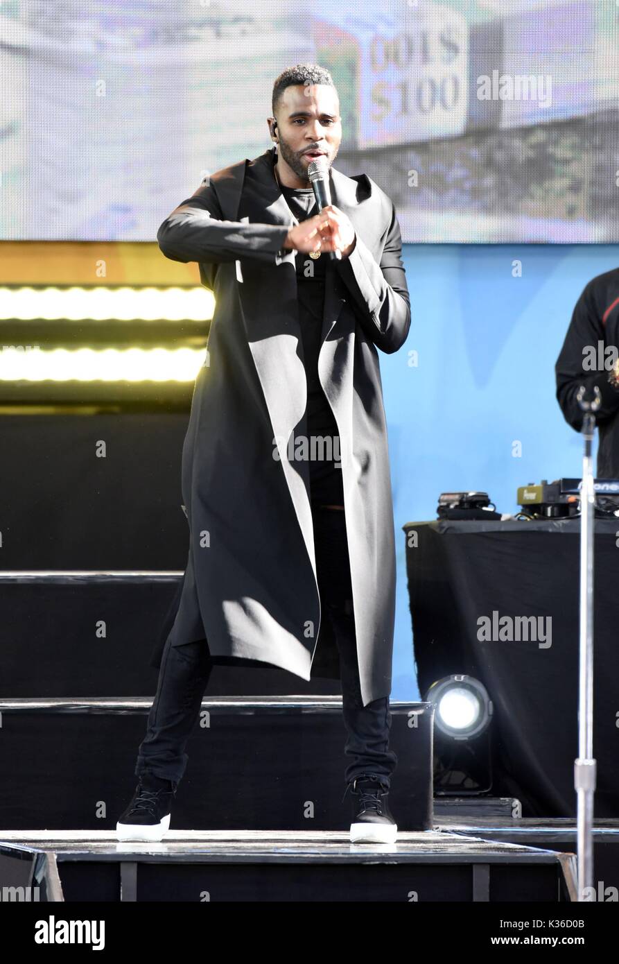 New York, NY, USA. 1st Sep, 2017. Jason Derulo on stage for Good ...