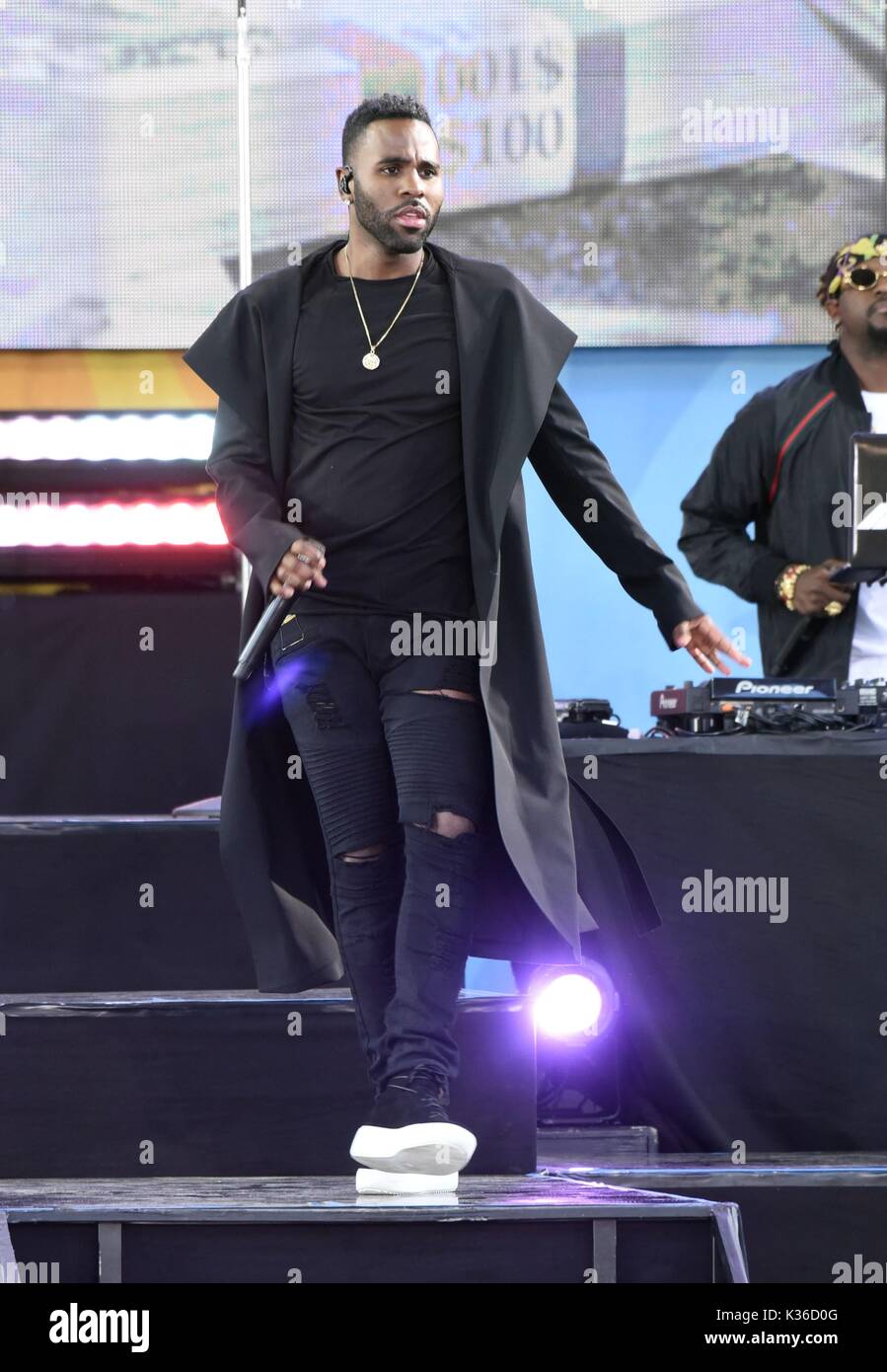 New York, NY, USA. 1st Sep, 2017. Jason Derulo on stage for Good ...