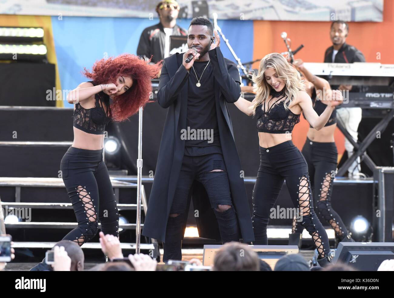 New York, NY, USA. 1st Sep, 2017. Jason Derulo on stage for Good ...