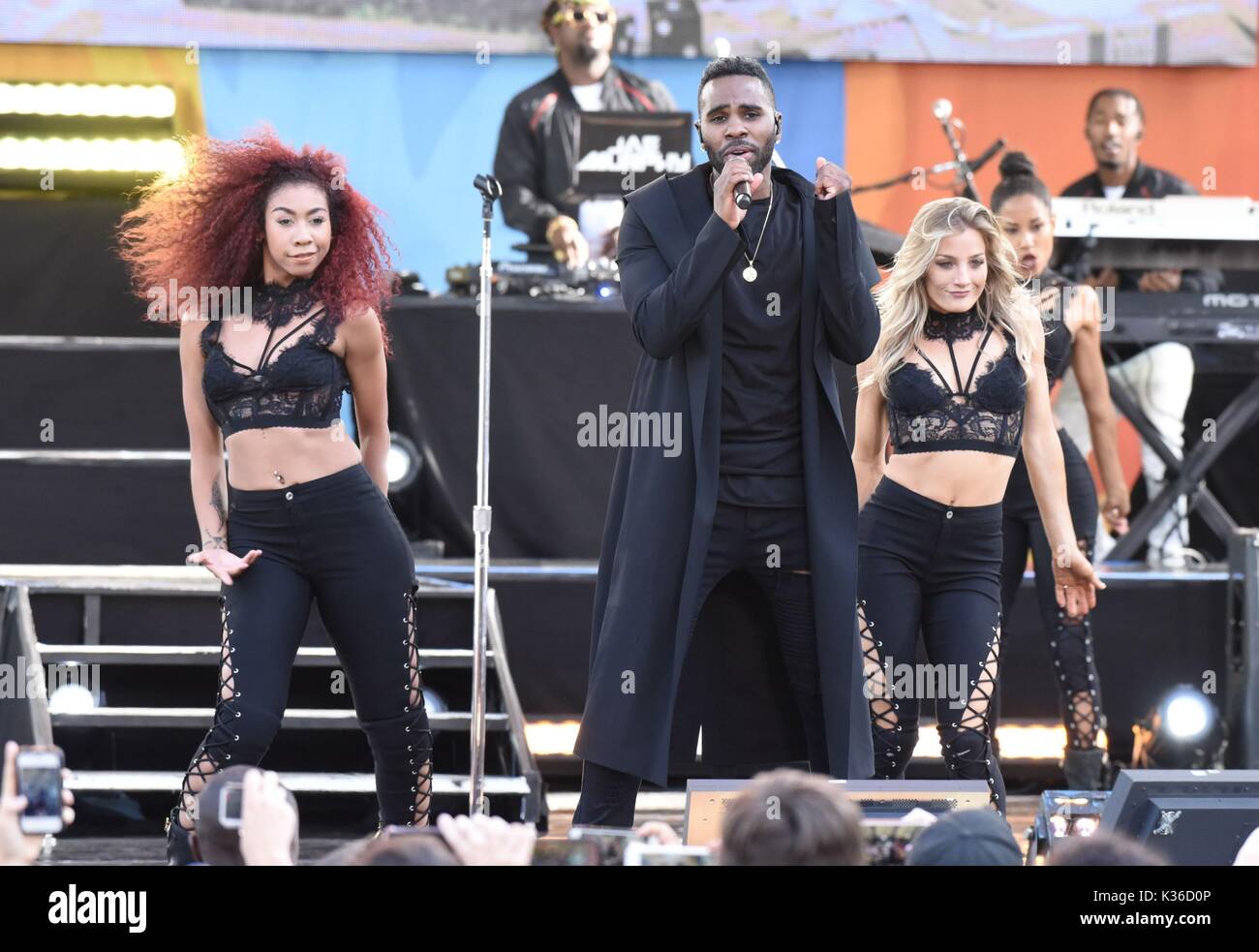 New York, NY, USA. 1st Sep, 2017. Jason Derulo on stage for Good ...