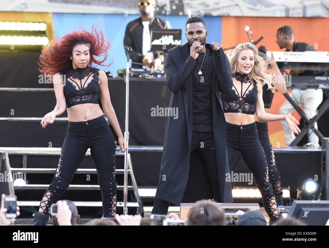 New York, NY, USA. 1st Sep, 2017. Jason Derulo on stage for Good ...