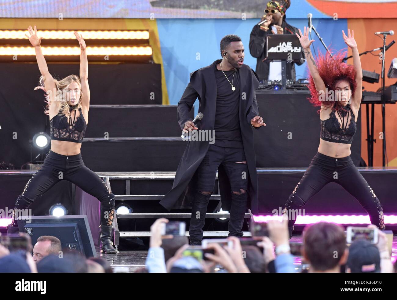 New York, NY, USA. 1st Sep, 2017. Jason Derulo on stage for Good ...