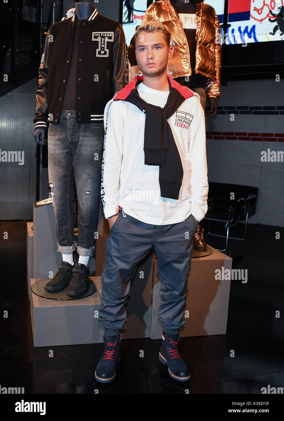 Berlin, Germany. 01st Sep, 2017. Rafferty Law, son of actor J. Law ...