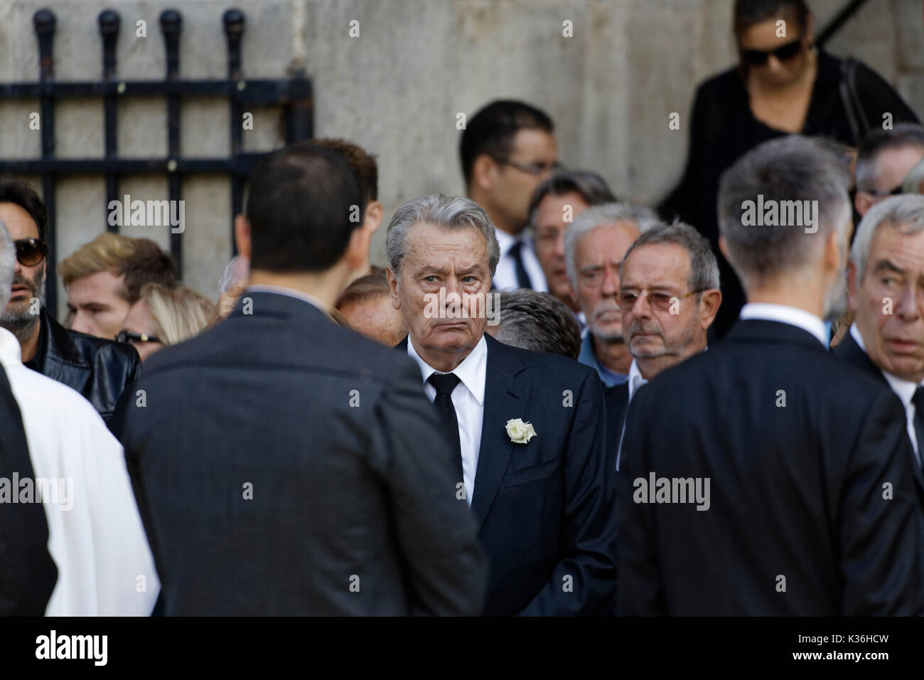 Paris, France. 1st September, 2017. Alain Delon attends the Mireille ...