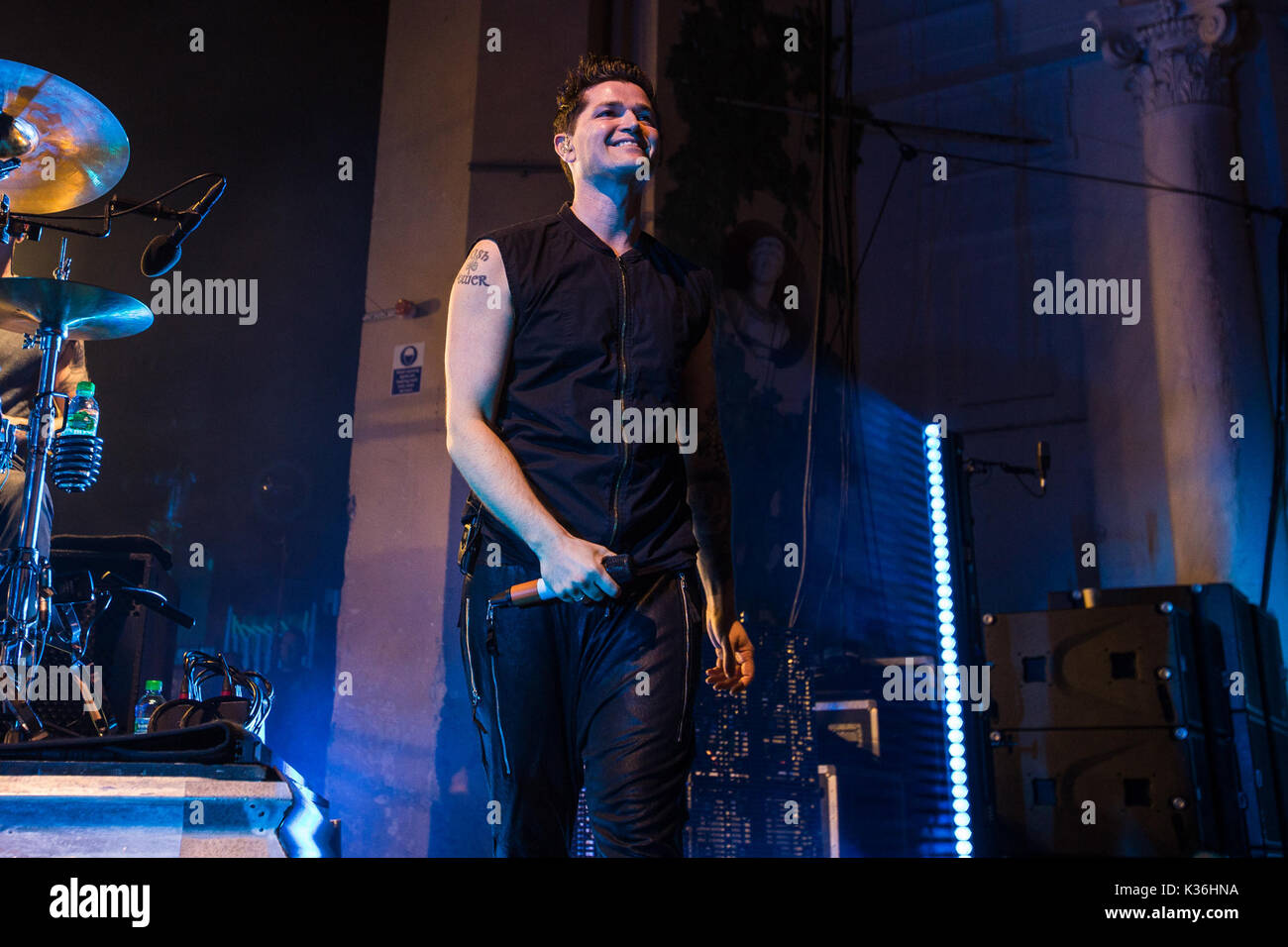 London, UK. September 1, 2017 - Danny O'Donoghue, Mark Sheehan and Glen ...