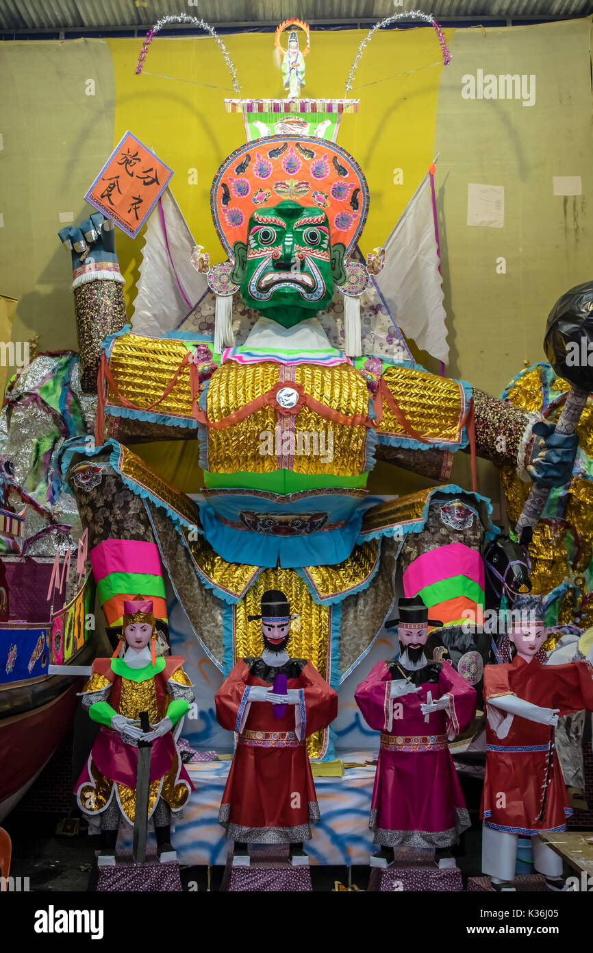 Kuala Lumpur, Malaysia. 1st Sept, 2017. A paper effigy of the Ghost ...