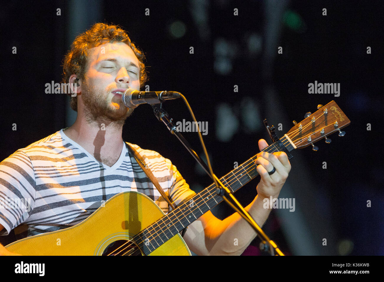 Miami, Florida, USA. 01st Sep, 2017. Phillip Phillips in concert at the ...