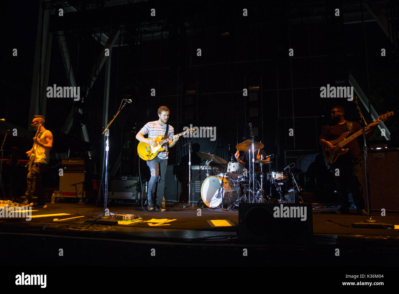 Miami, Florida, USA. 01st Sep, 2017. Phillip Phillips in concert at the ...