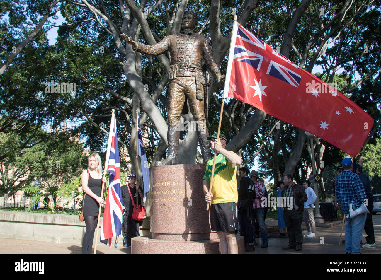 Sydney, Australia. 2 September 2017. Party for Freedom organised a ...