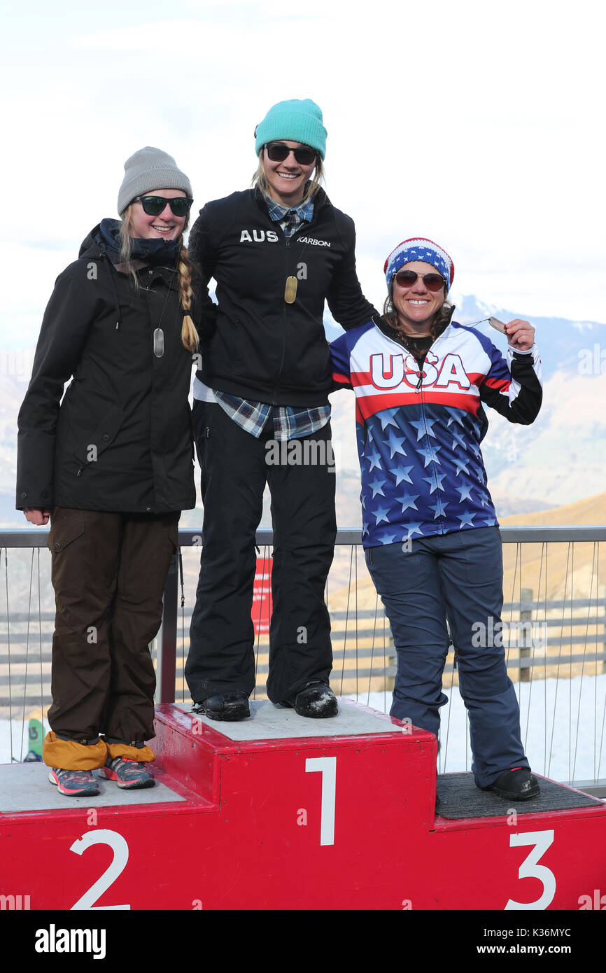 1st September 2017 , Central Otago, New Zealand; Lower limb 2 womens ...