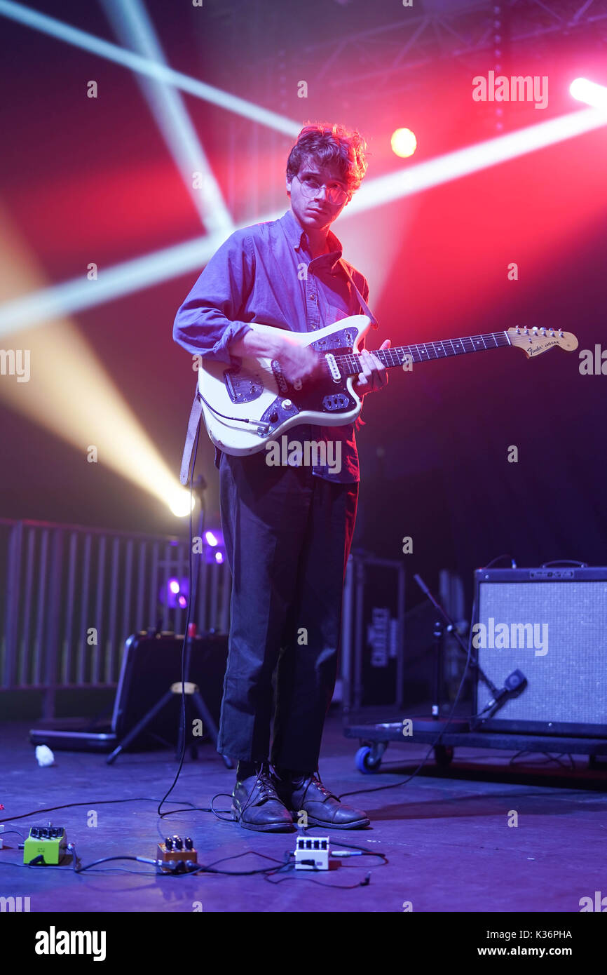 UK. 01st Sep, 2017. Frankie Broyles of Omni performing live on the Big ...