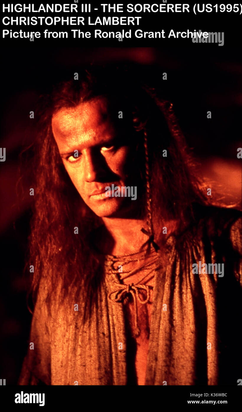 Highlander Christopher Lambert High Resolution Stock Photography and ...