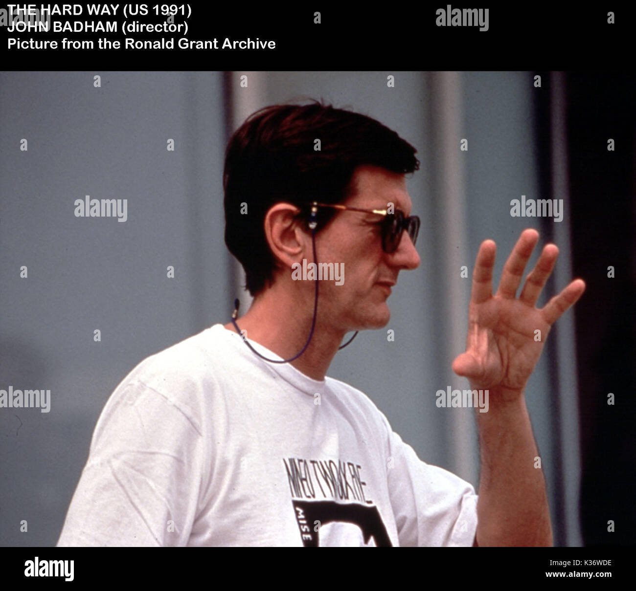THE HARD WAY director JOHN BADHAM Date: 1991 Stock Photo - Alamy