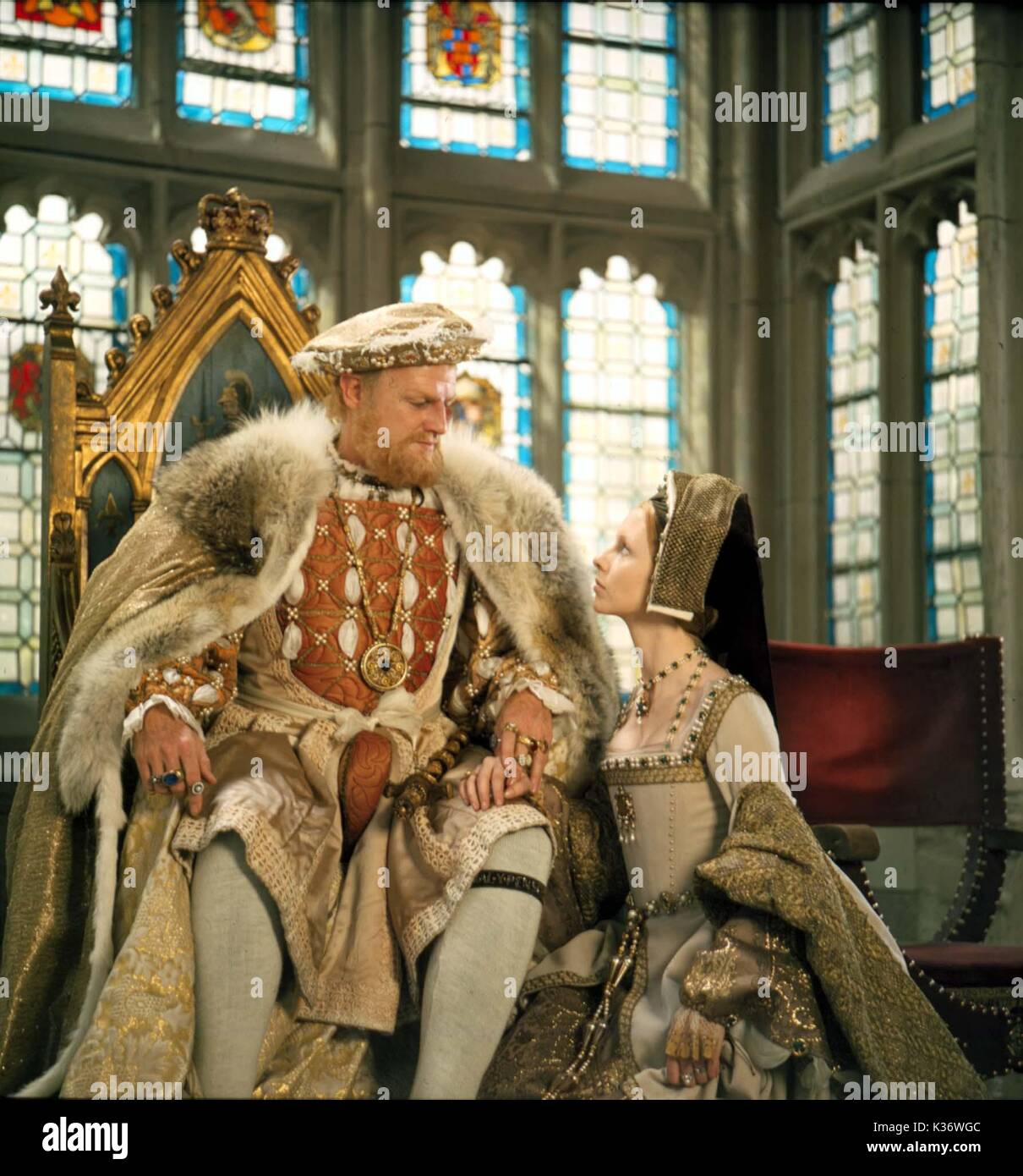 HENRY VIII AND HIS SIX WIVES KEITH MICHELL, JANE ASHER as Jane Seymour ...