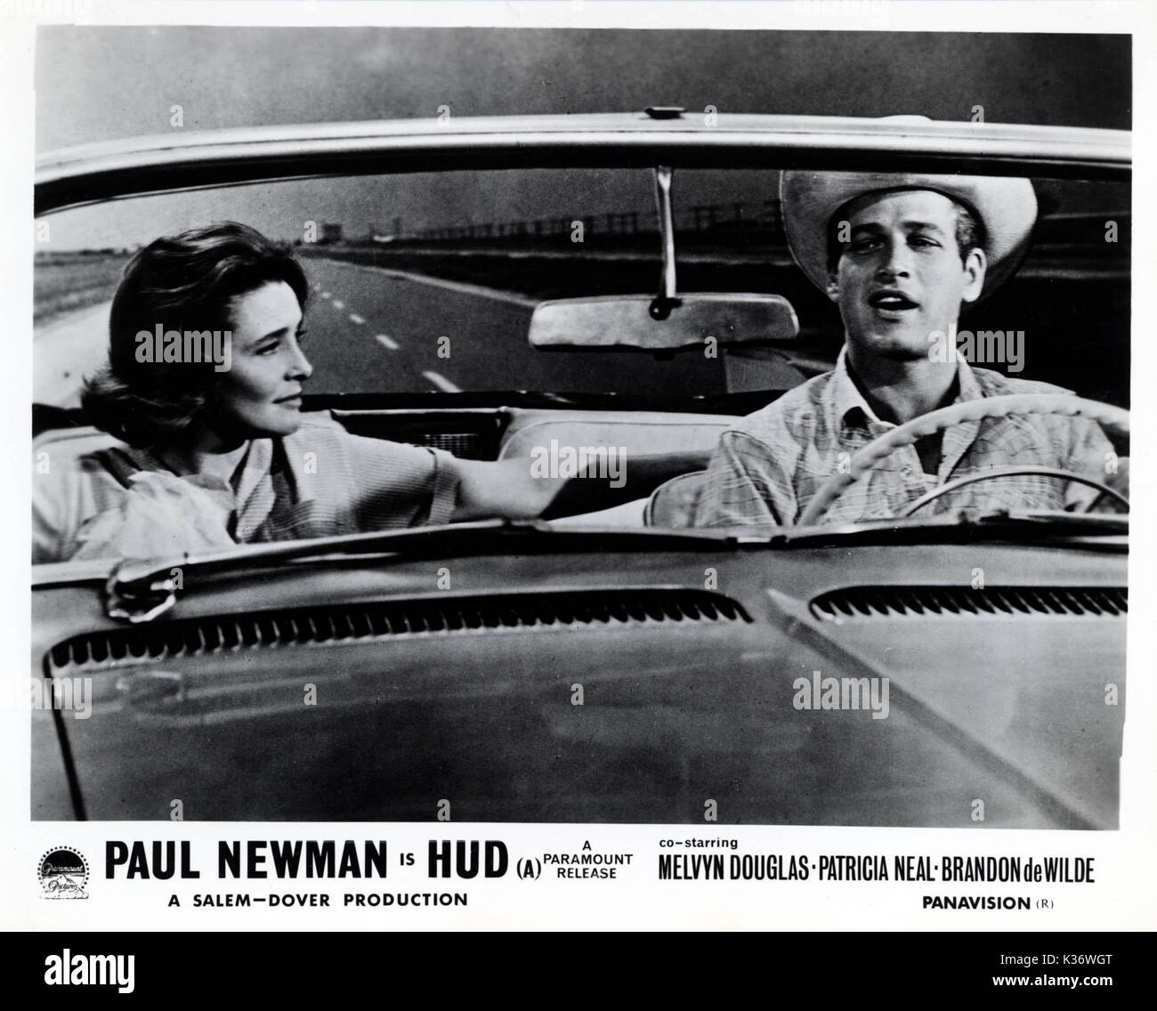 HUD [US 1963 PATRICIA NEAL AND PAUL NEWMAN Stock Photo - Alamy